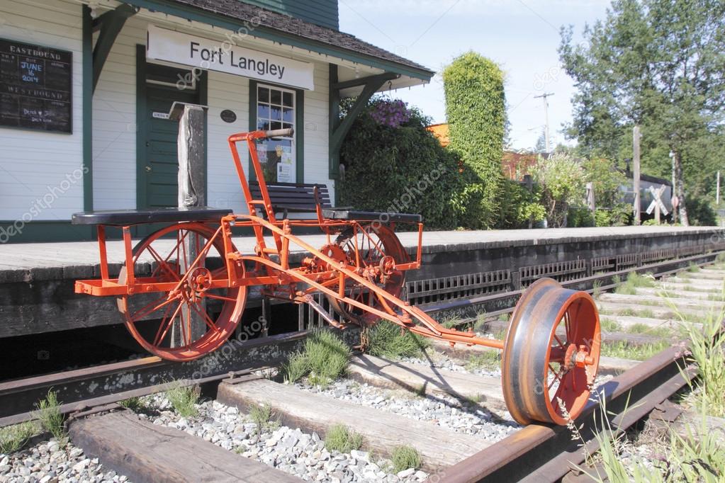 Antique Pump Trolley Stock Photo by ©modfos 47731795