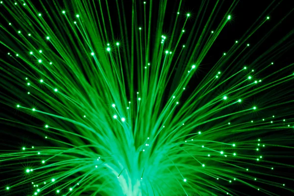 Green optic fibers Stock Photo by ©smithore 13373518