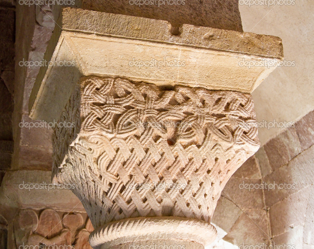 Románské sochařství — Stock fotografie #12701432