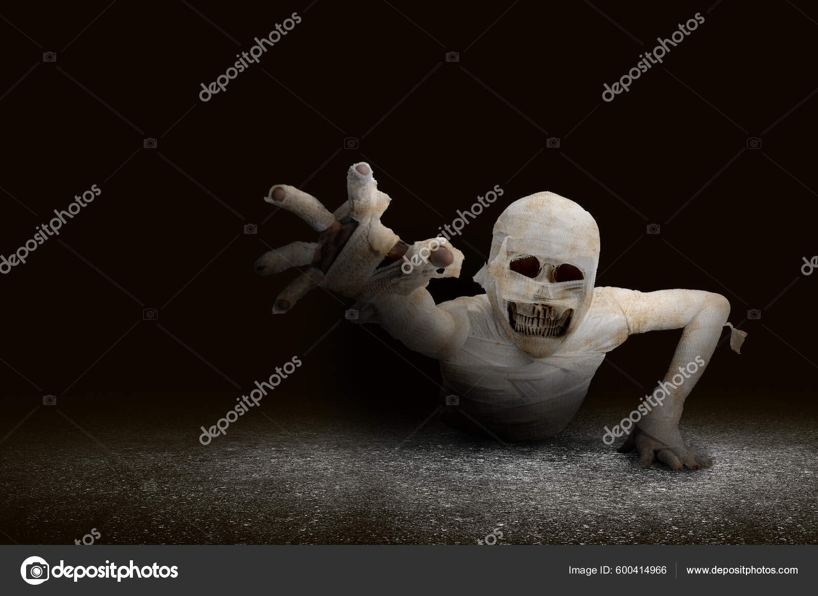 Mummy Skull Scary Dark Scary Mummy Hood | Roblox Item Rolimon's