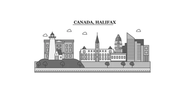 Skyline halifax Vector Art Stock Images | Depositphotos
