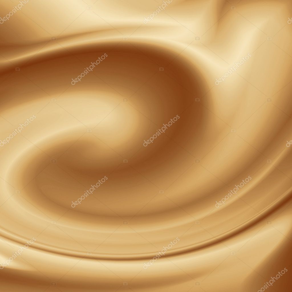 Fondo de café blanco, crema o chocolate y leche remolino fondo ...