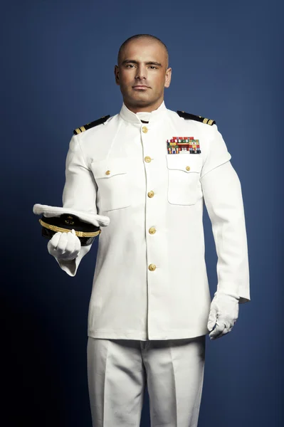 Muscular man come back from army — Stock Photo © aarrttuurr #155741454