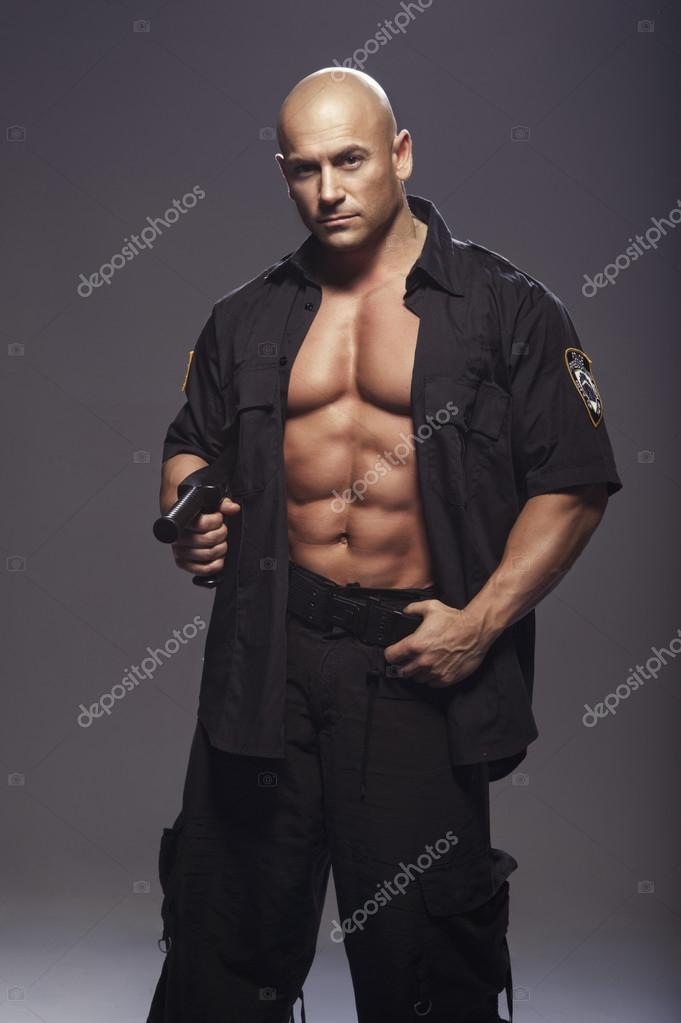 Good looking policeman Stock Photo by ©aarrttuurr 45793253