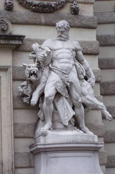 Hercules Cerberus Statue
