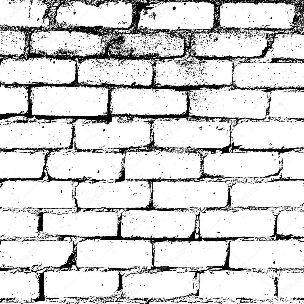 Textura De Pared De Ladrillo Blanco Vector Gráfico Vectorial