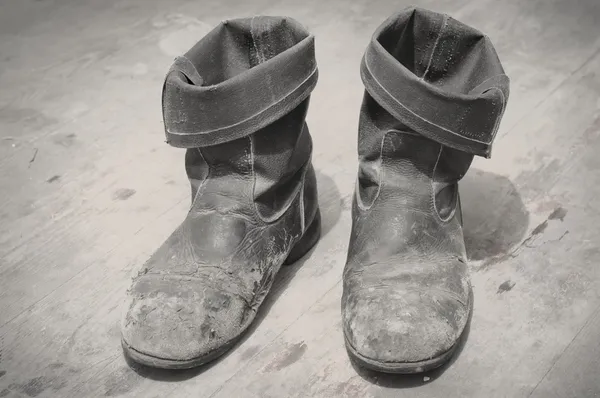 Old boots Stock Photos, Royalty Free Old boots Images | Depositphotos