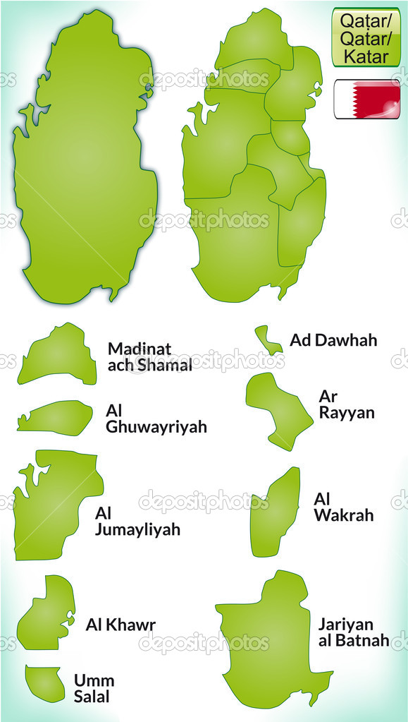 El mapa de Qatar 2022