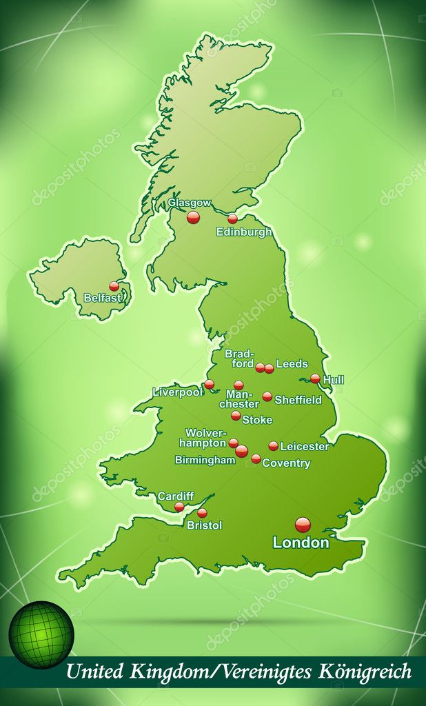 Mapa Anglii — Grafika wektorowa © artalis #39314857