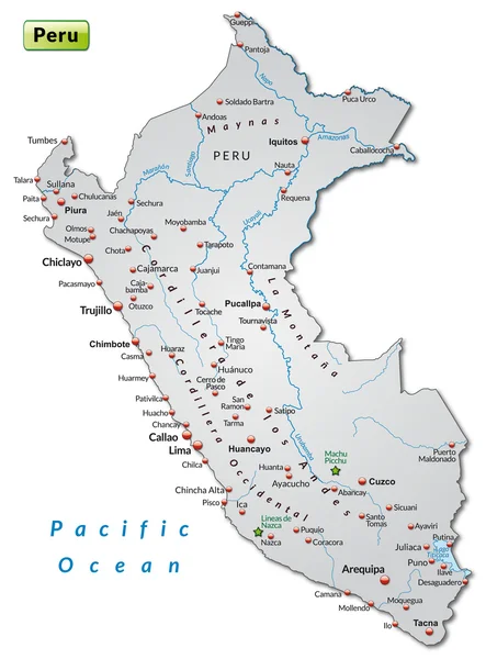 El mapa de Perú 2024