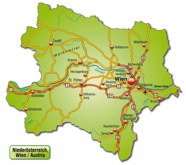 낮은 오스트리아 Imagens de Stock de Arte Vetorial | Depositphotos