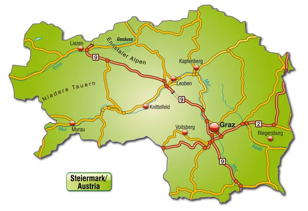 Map of tyrol Stock Vector by ©artalis 40926609