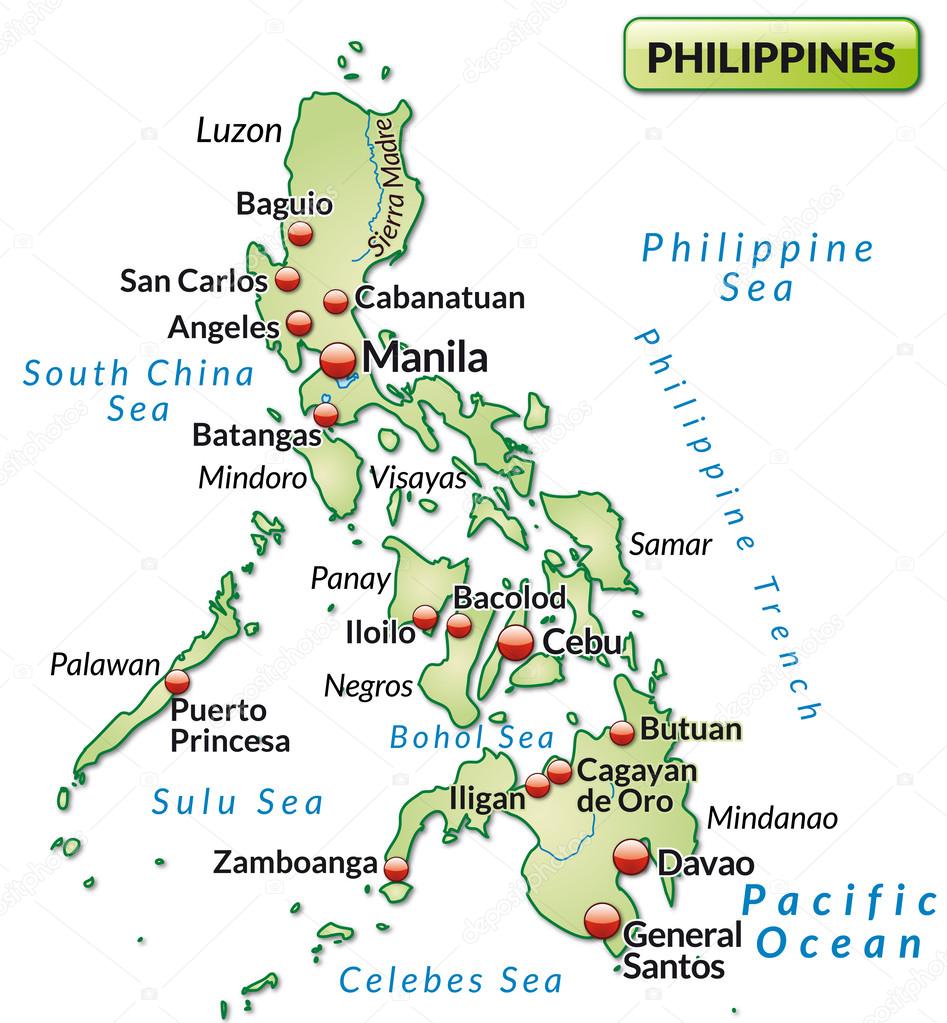 Mapa de philippines 2025