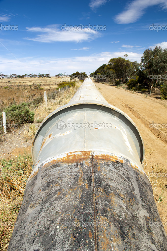 Water Pipeline ⬇ Stock Photo, Image by © THPStock #19150699