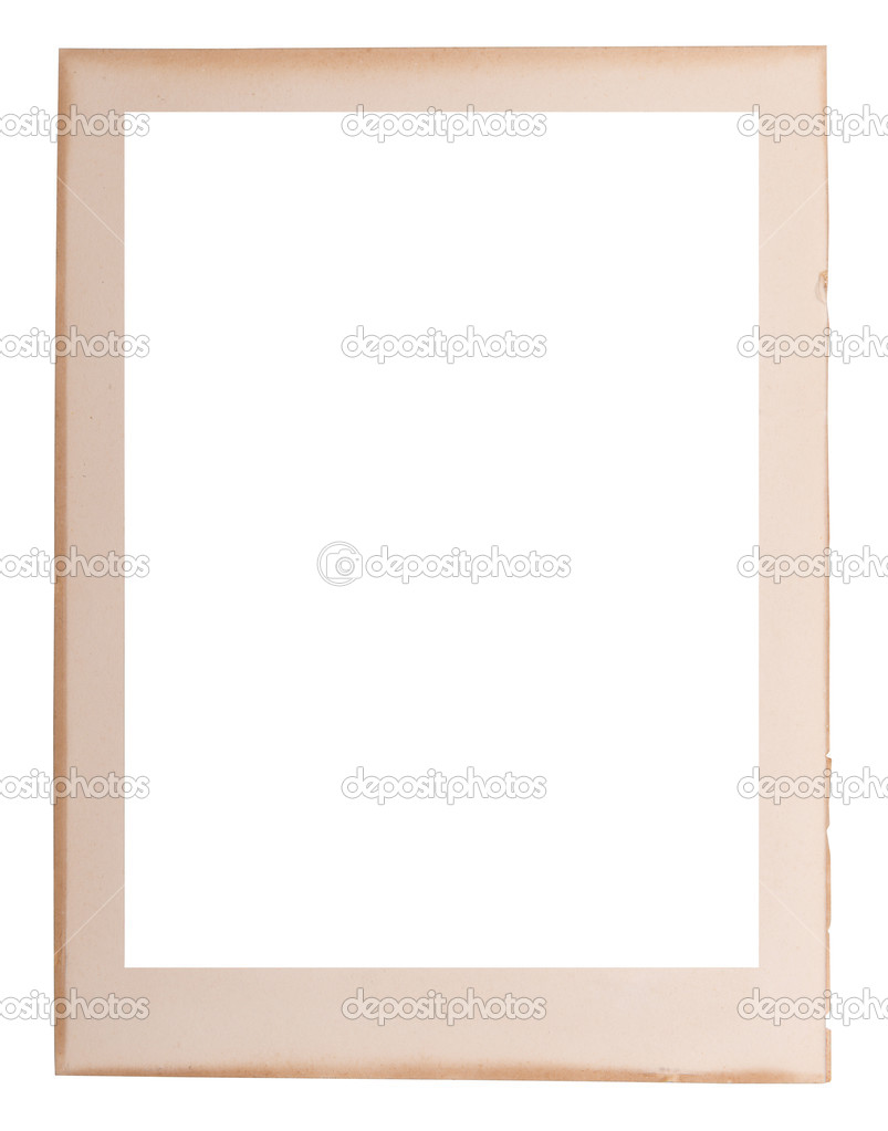 Old Photo Paper Edge — Stock Photo © THPStock #27283021