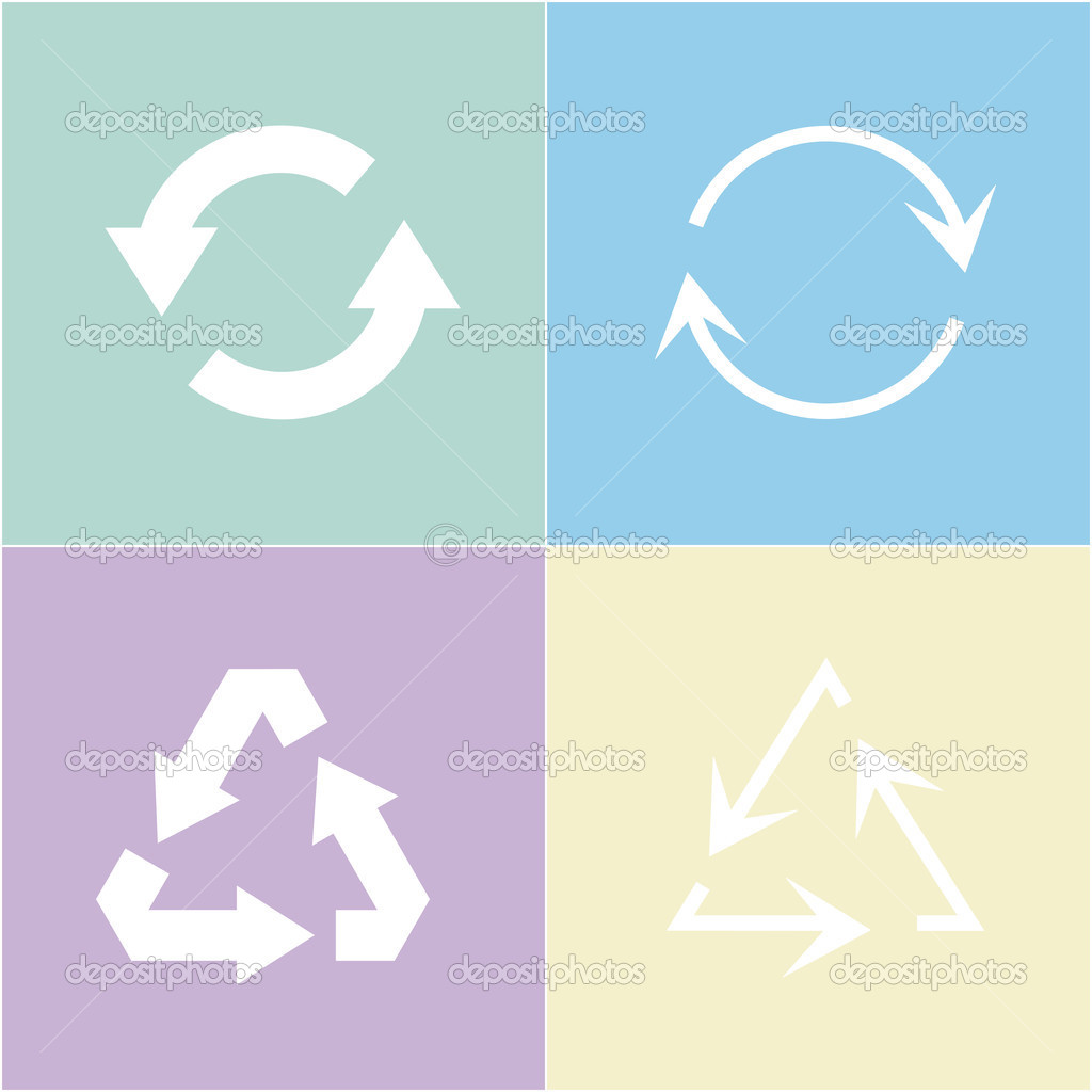 Recycle Symbols Stock Vector Image by ©THPStock #47165215