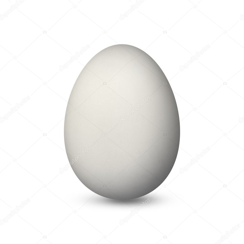 Jajko na białym tle — Zdjęcie stockowe © kevron2002 #30828163