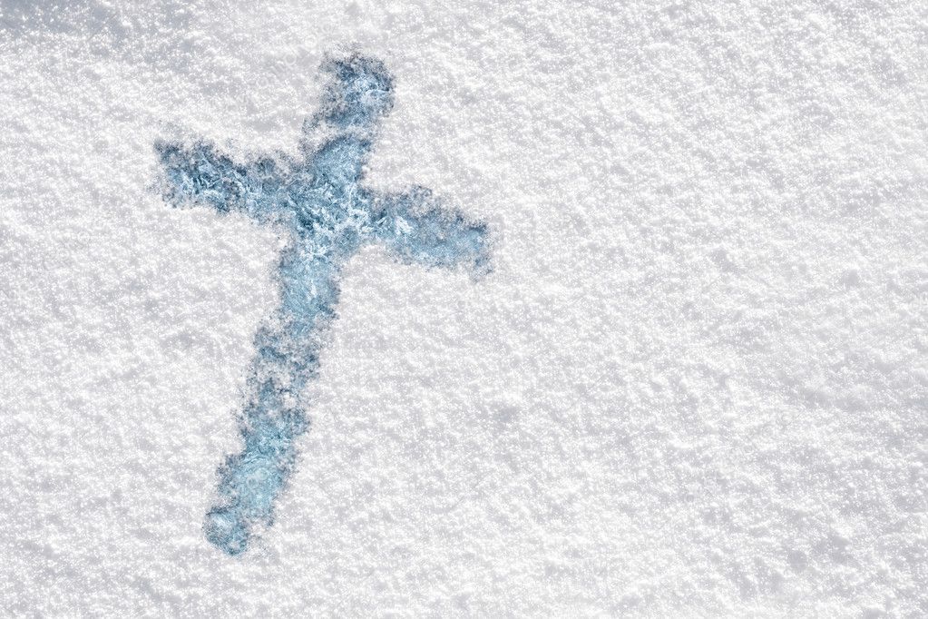 Cross in the snow — Stock Photo © kevron2002 #30831195