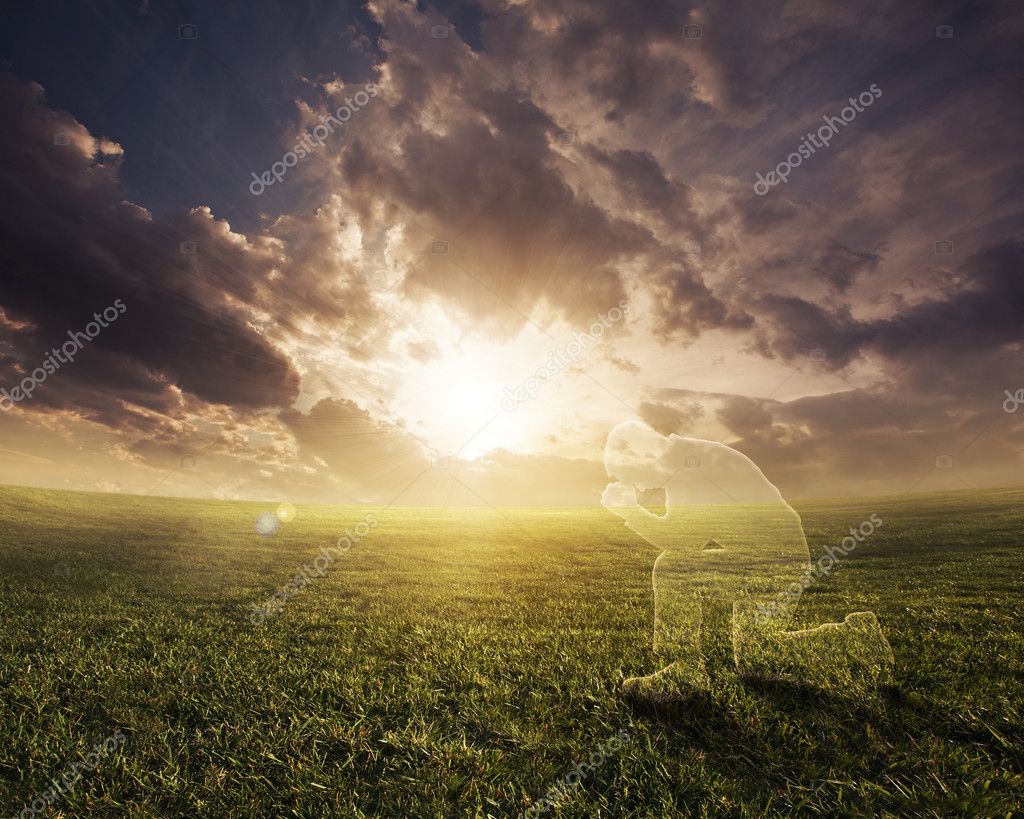 Invisible prayer — Stock Photo © kevron2002 #30834143