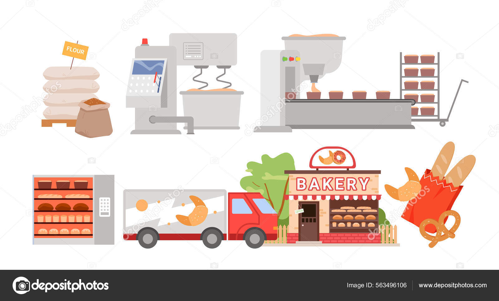 Product Distribution Clipart