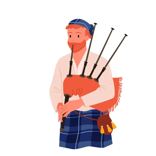 Bagpipe player Vector Art Stock Images | Depositphotos