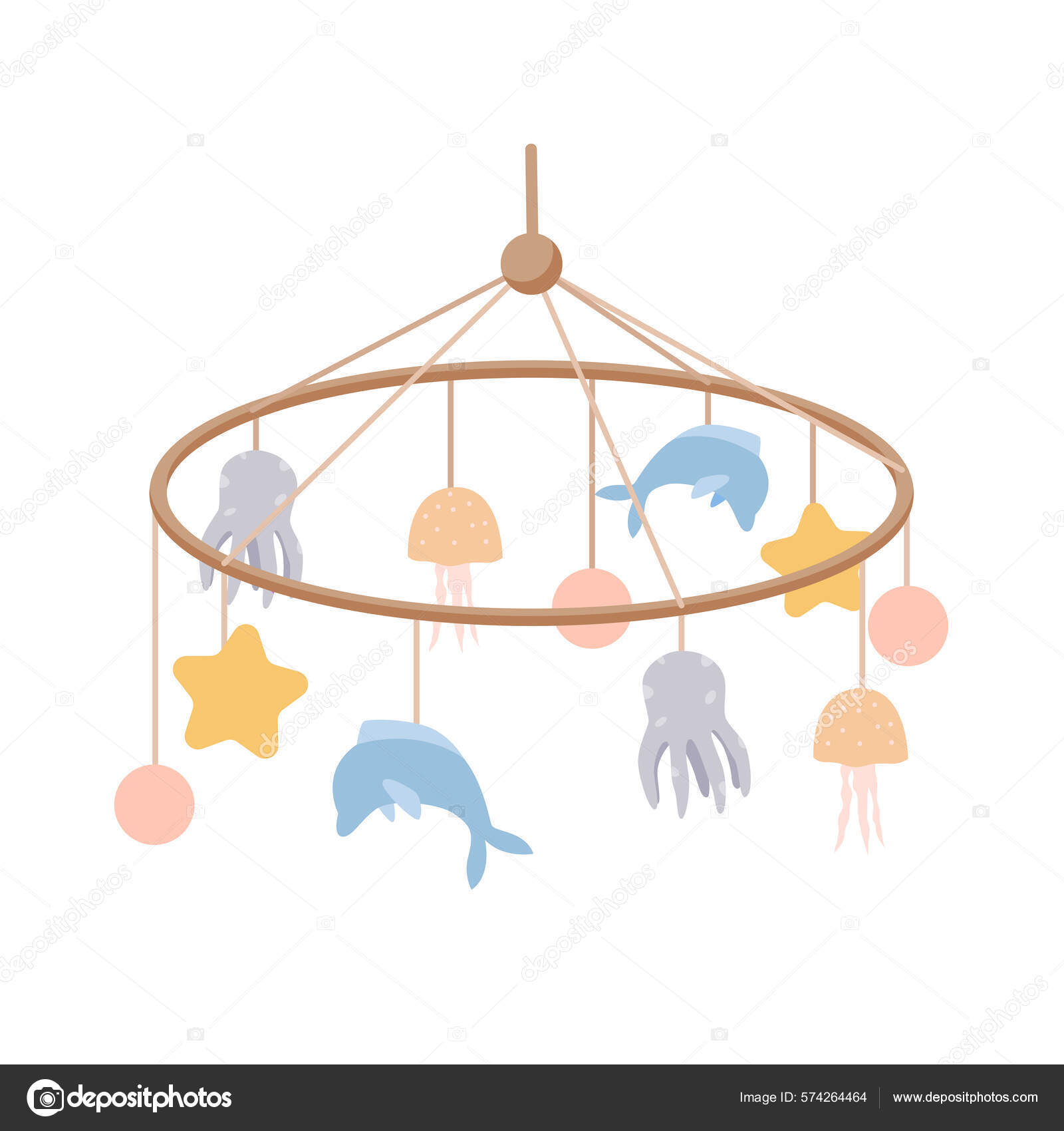 Baby Mobile Clipart