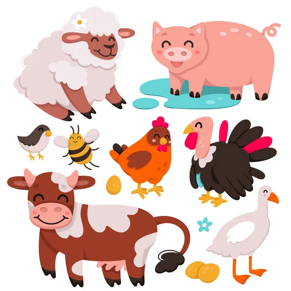 Domestic Animals Collage