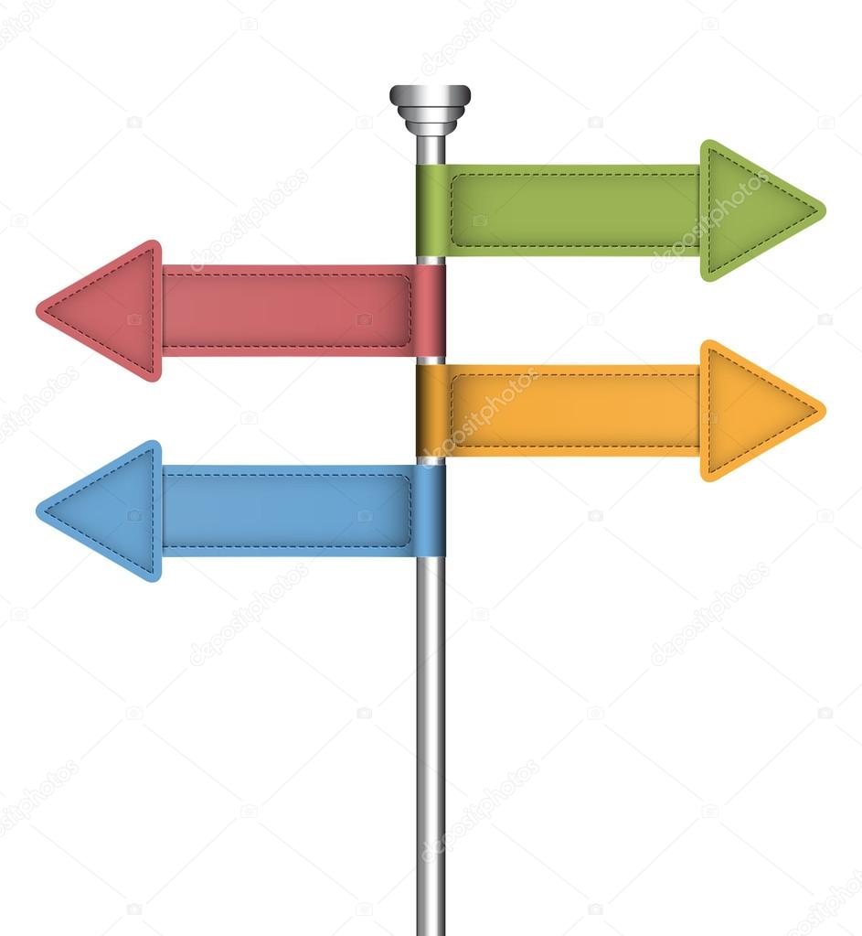 Street signs — Stock Vector © mmarikk #25383549