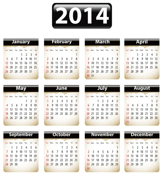 December 2014 Calendar Clipart 420+ Calender December 2014 Stock