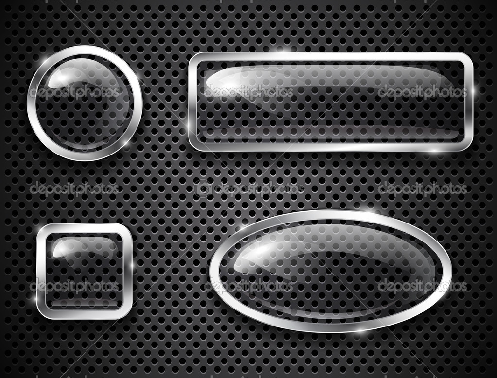 Textured buttons Stock Vector by ©mmarikk 41802173