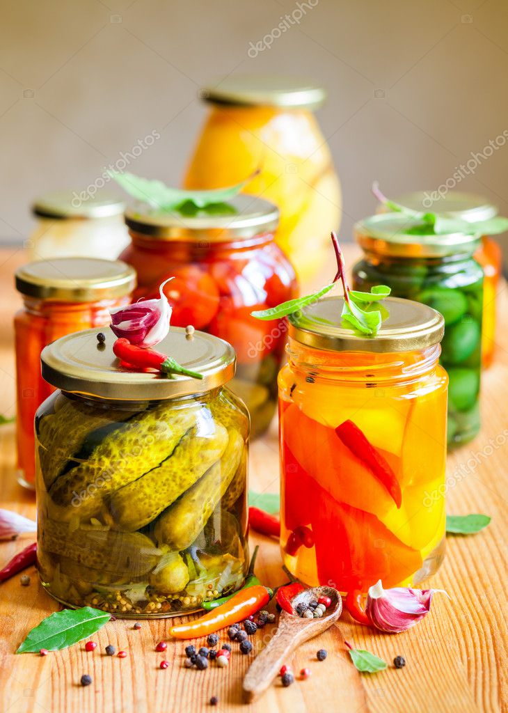 Vegetable preserves Stock Photo by ©sarsmis 49575569