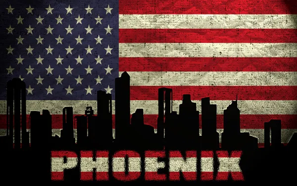 Flag of phoenix city Stock Photos, Royalty Free Flag of phoenix city ...
