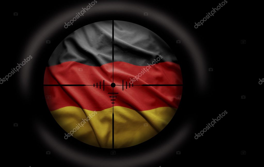 German target — Stock Photo © Ruletkka #44381297
