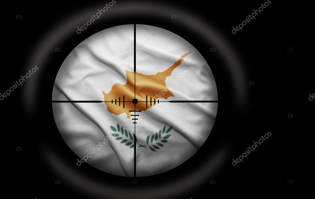 Cyprus Target — Stock Photo © Ruletkka #44699515