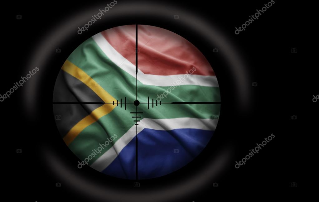 South Africa Target — Stock Photo © Ruletkka #45034323