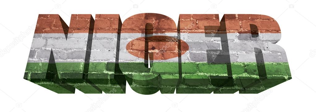 Niger Word — Stock Photo © Ruletkka #50493513