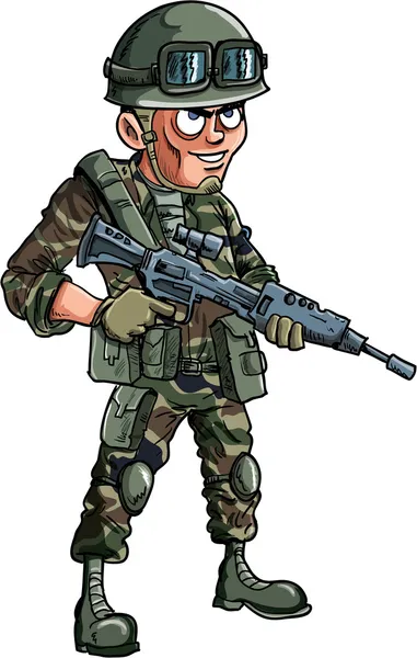 Gambar Kartun Tentara Perang Gambar Kartun Tentara Perang