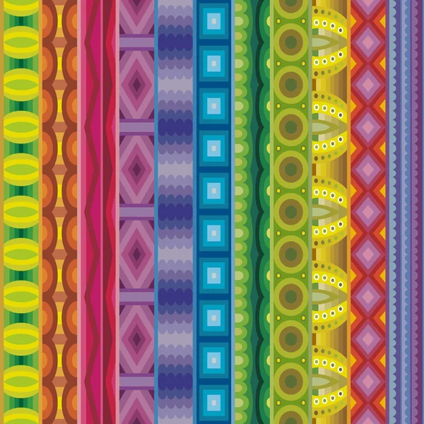 Geometric vector various strips motifs in different color. Seamless ...