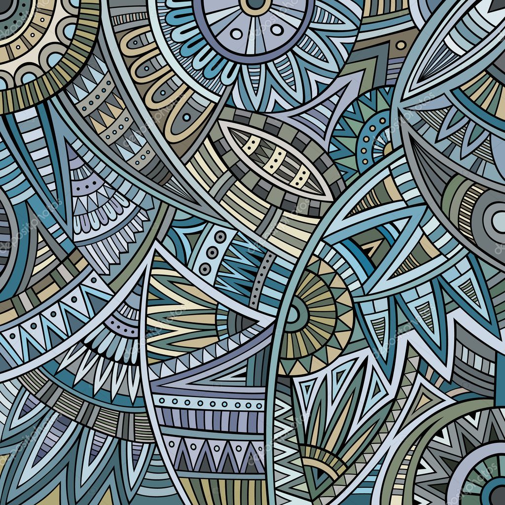 Abstract tribal ethnic background Stock Vector Image by ©3dsparrow ...