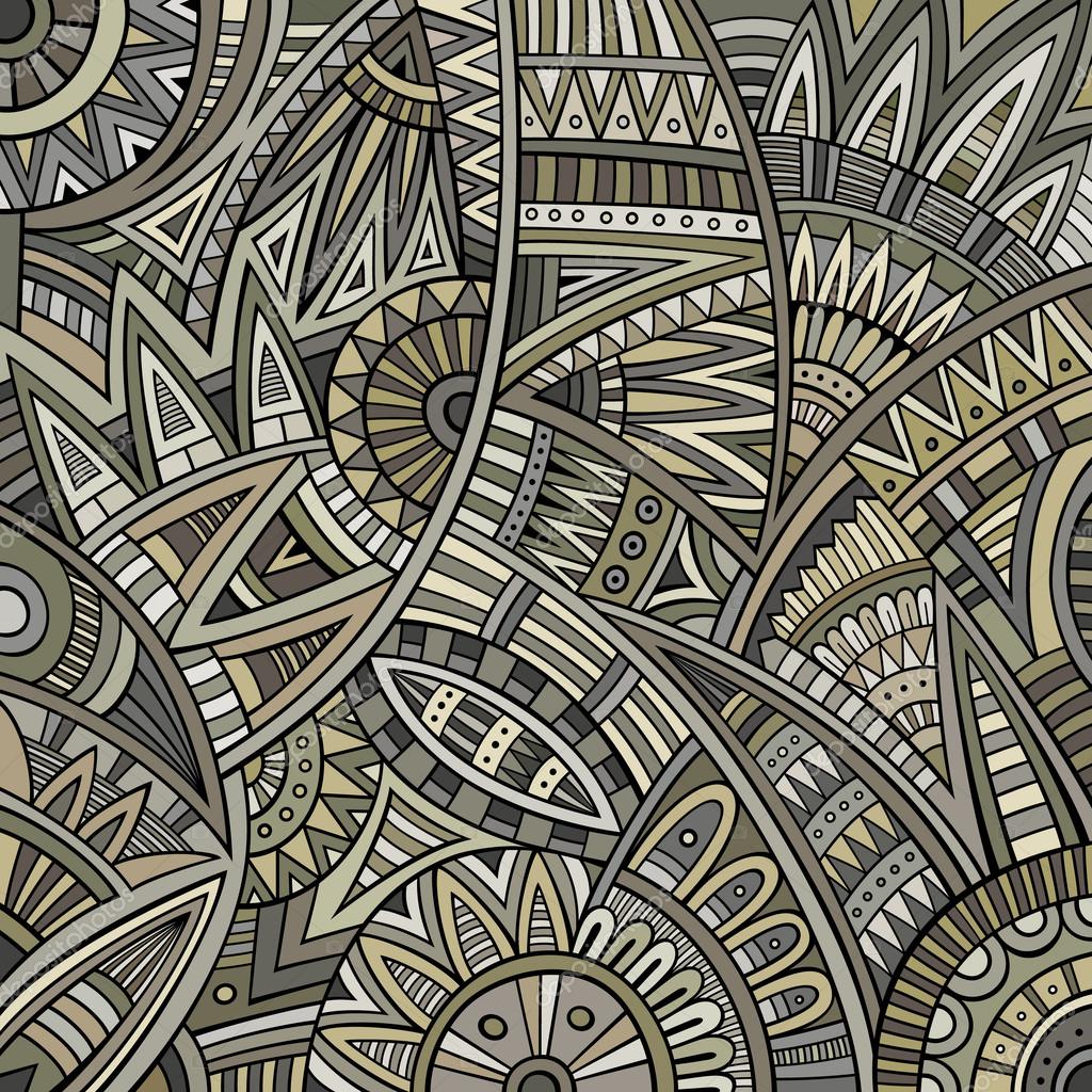 Abstract tribal ethnic background Stock Vector by ©3dsparrow 49360497