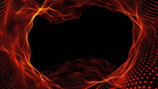 Very nice red, orange, dark bright colorful volumetric background of ...