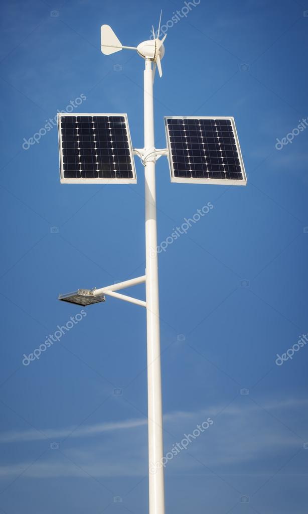 alumbrado p blico con paneles solares y generador e lico 2024