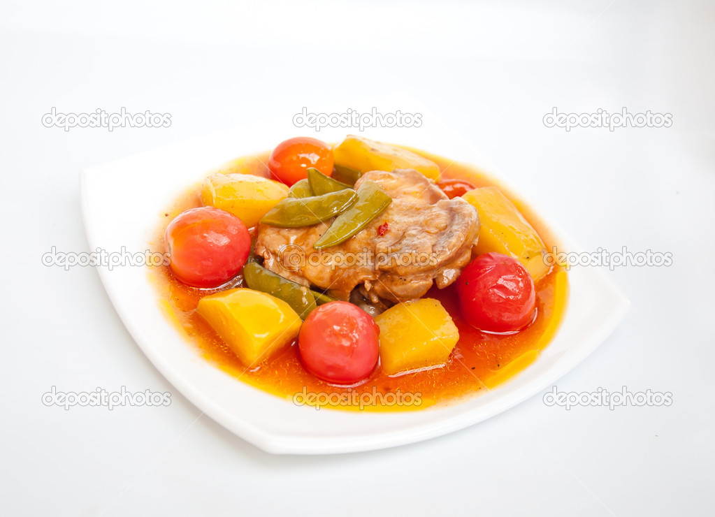 Chicken stew — Stock Photo © buffaloboy2513 #32479021