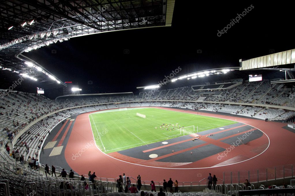 CLUJ NAPOCA,ROMANIA-OCT 1.Grand opening of Cluj Arena stadium on Oct 1 ...