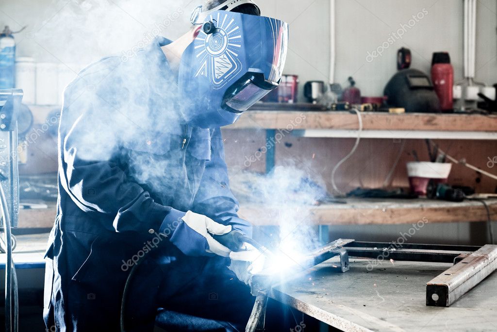 Welding work — Stock Photo © melis82 #42797953