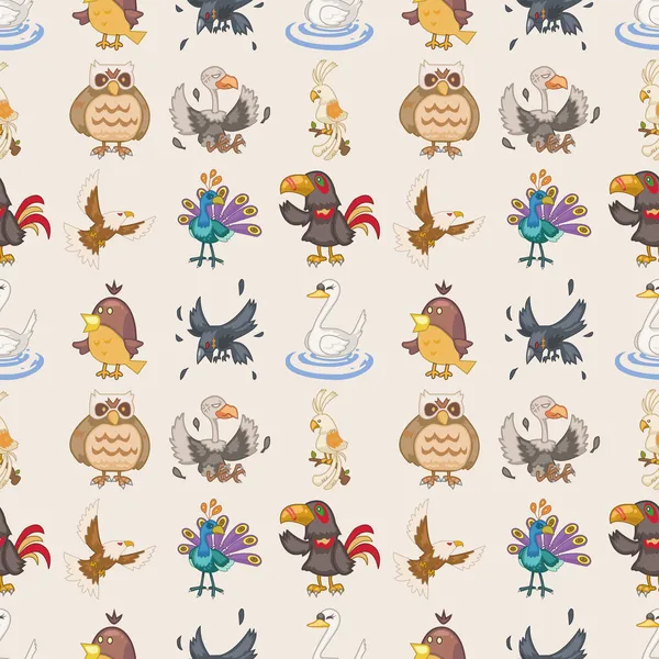 Seamless bird Vector Art Stock Images | Depositphotos