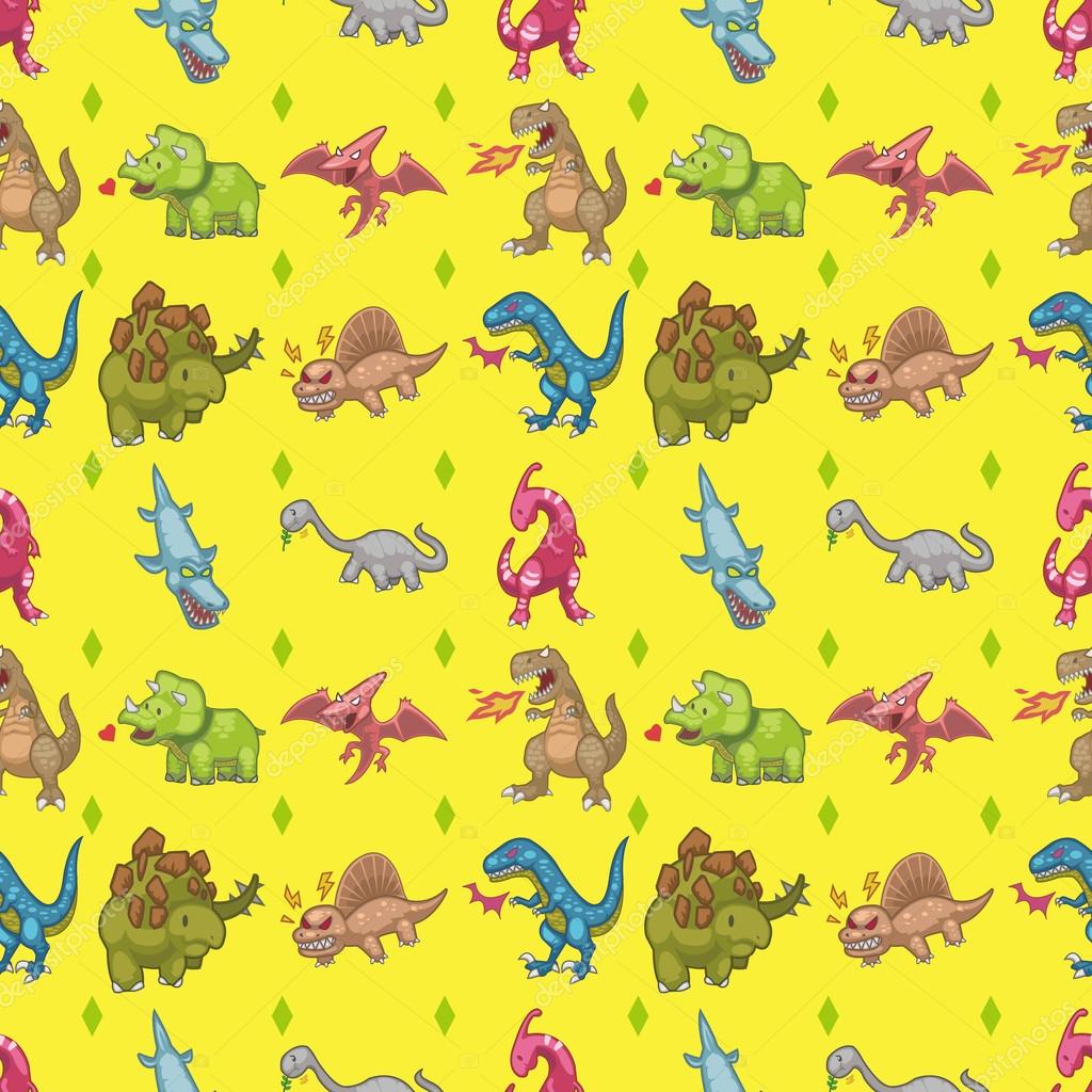 Seamless dinosaur pattern Stock Vector Image by ©mocoo2003 #16885281