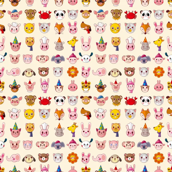 Seamless animal face pattern Stock Vector Image by ©mocoo2003 #23269462