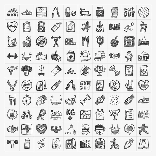 14,764 Exercise doodle Vector Images, Exercise doodle Illustrations ...