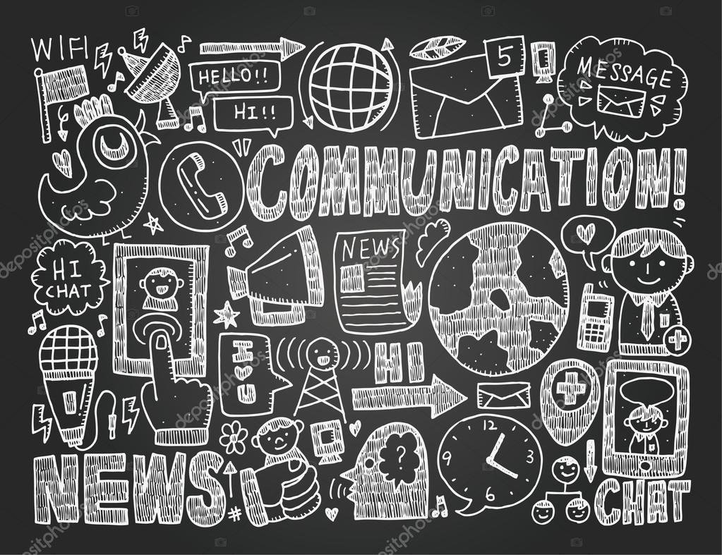 Communication background Stock Vector Image by ©mocoo2003 #47035919